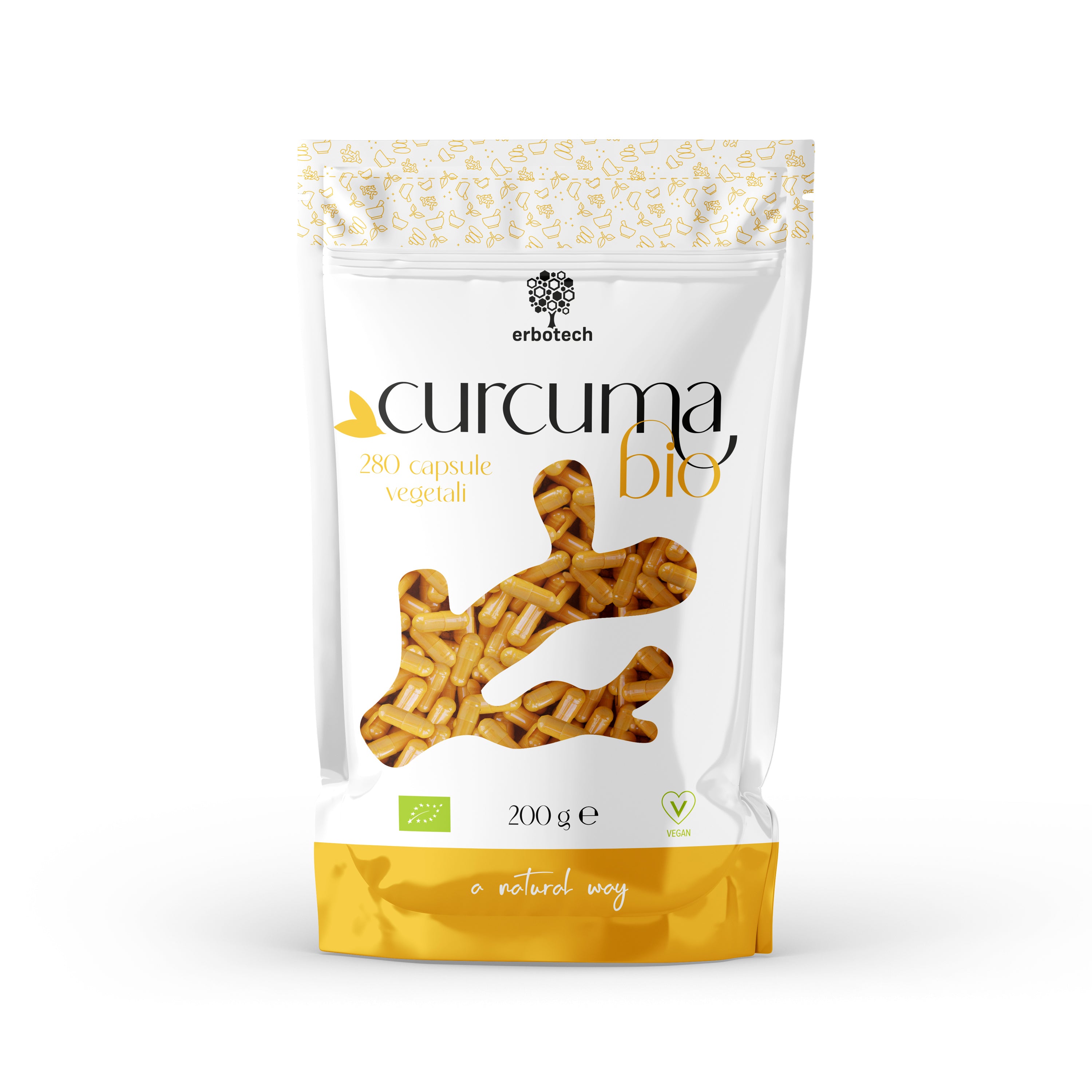 Curcuma BIO in capsule – Erbotech