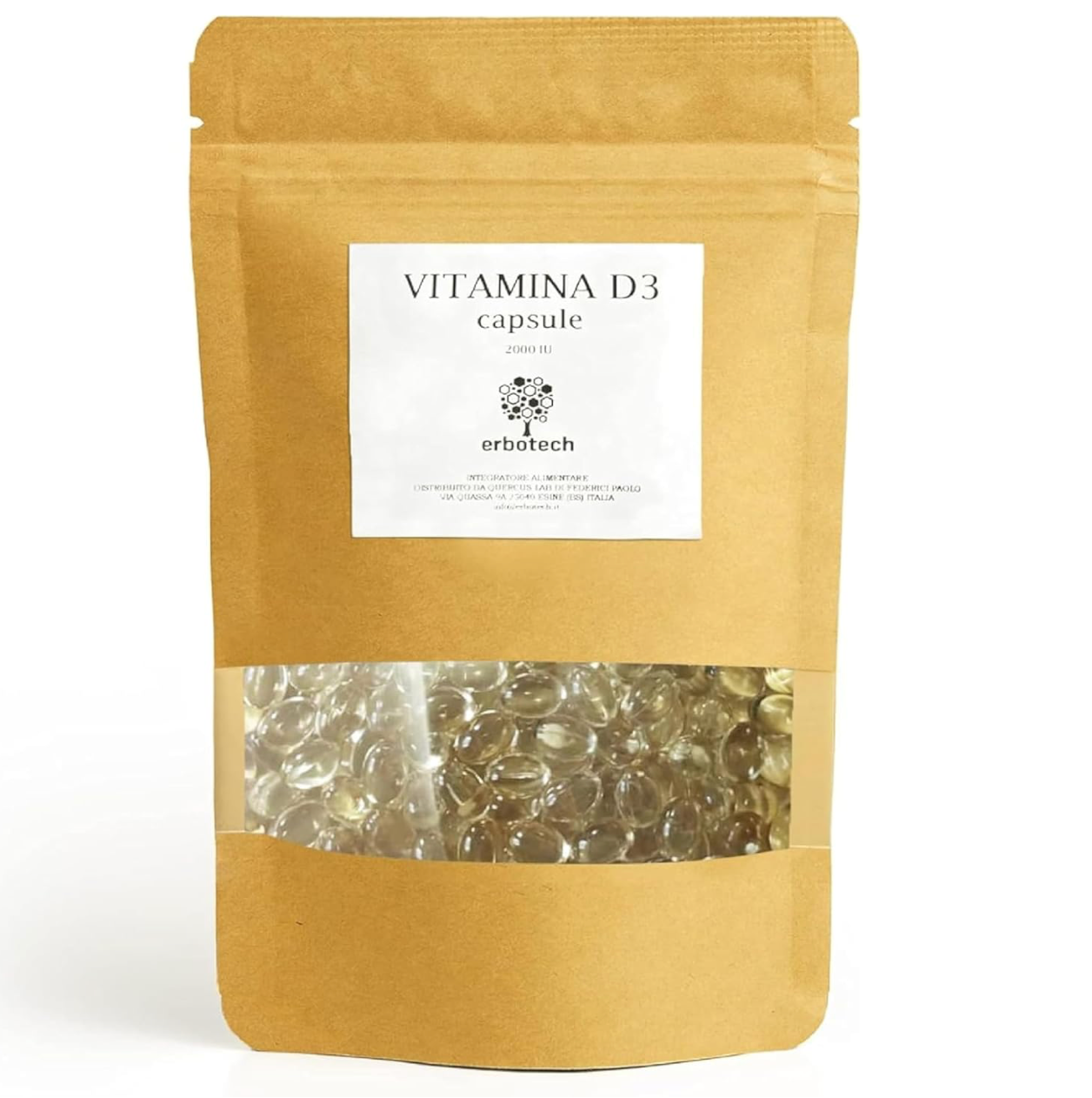 Vitamina D3 (333 capsule) – Erbotech